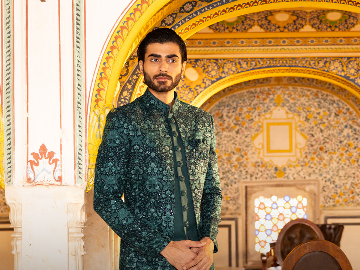 Coolly Classy: A Man’s Guide to Mehndi Ethnic Wear – JadeBlue