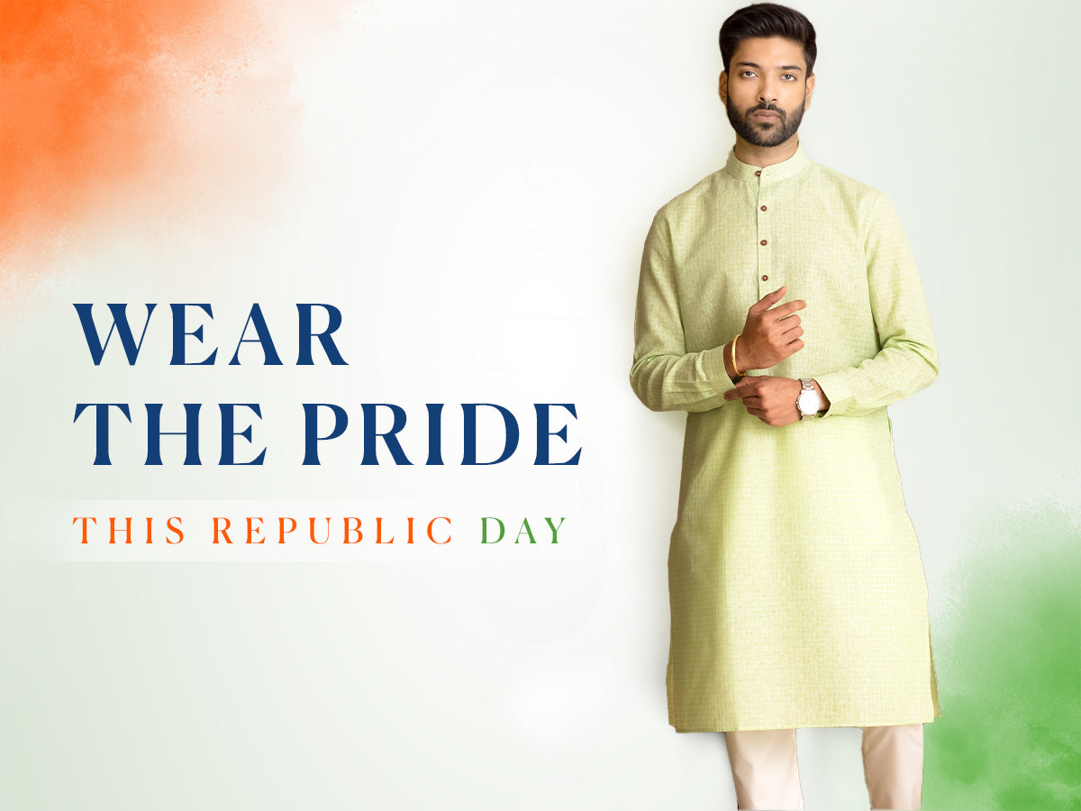 Kurta For Men: Wear The Pride This Republic Day – JadeBlue
