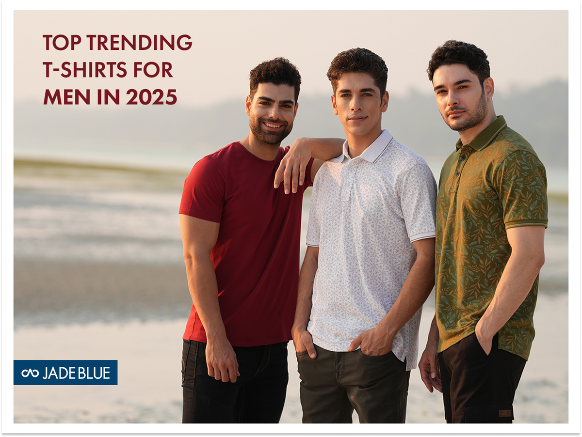 Men’s T-Shirt Trends 2025 – Style Meets Comfort – JadeBlue