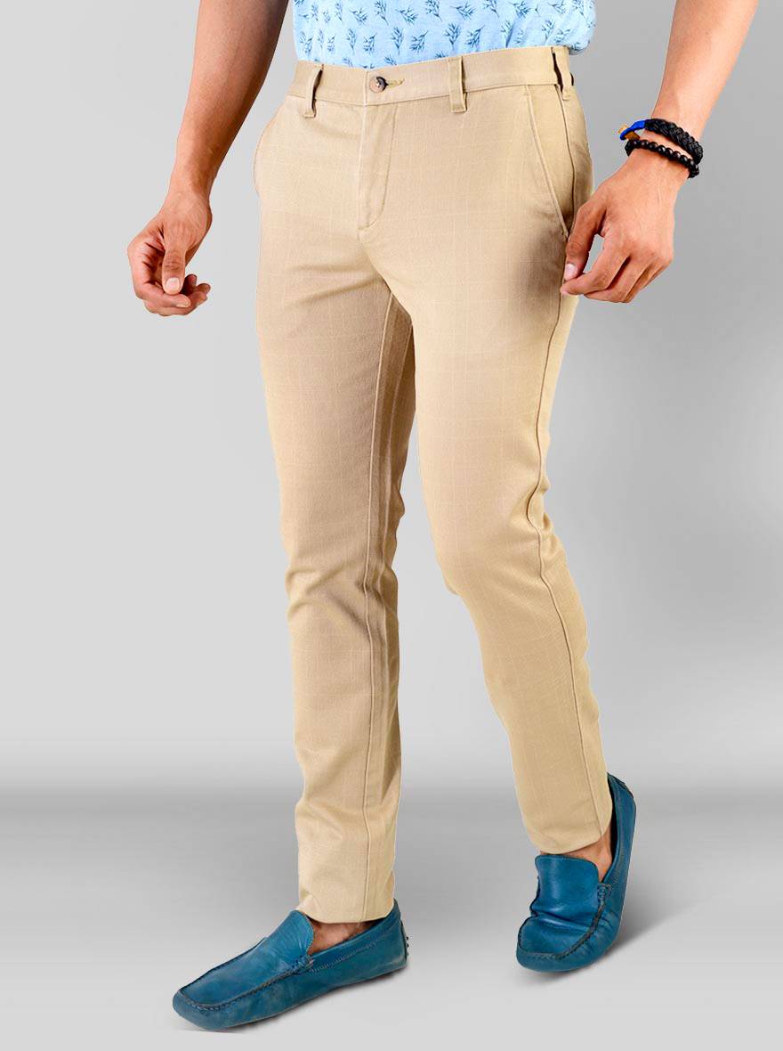 Shop Brown Slim Fit Chinos for Men Online | India – JadeBlue