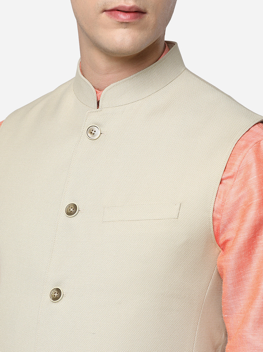 Buy Modi Jacket for Men - Light Orange Modi Jacket Online In India ...
